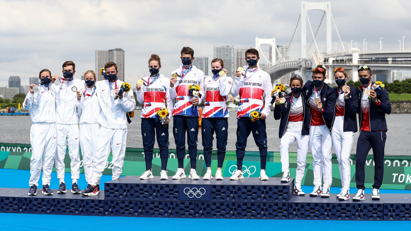 Education Hub: Olympic Mixed Relay Medalists | Education Hub